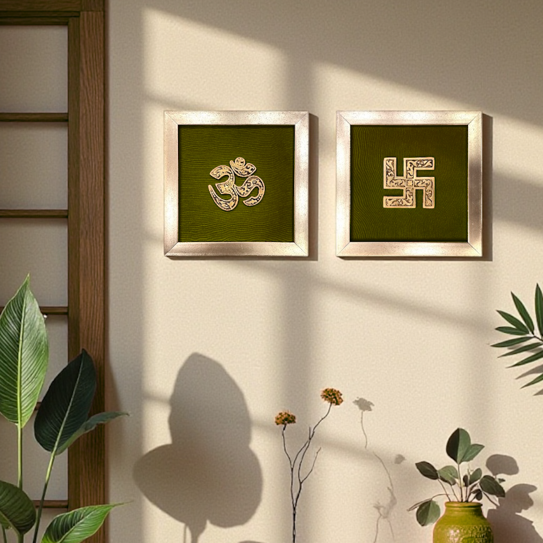 Brass Om & Swastik Frames-4 – E-Studio